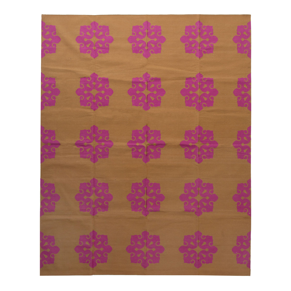 Pink Flatweave Cotton Rug - 7'10" x 9'10" – abc carpet & home