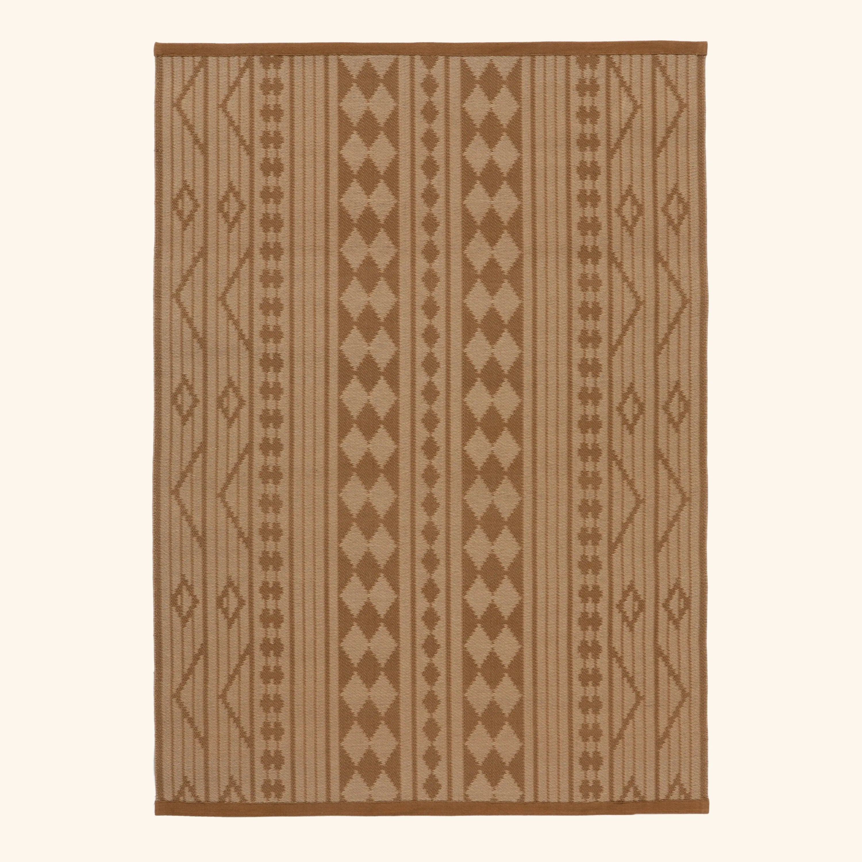 Brown Flatweave Leather Rug - 4' x 6' – abc carpet & home