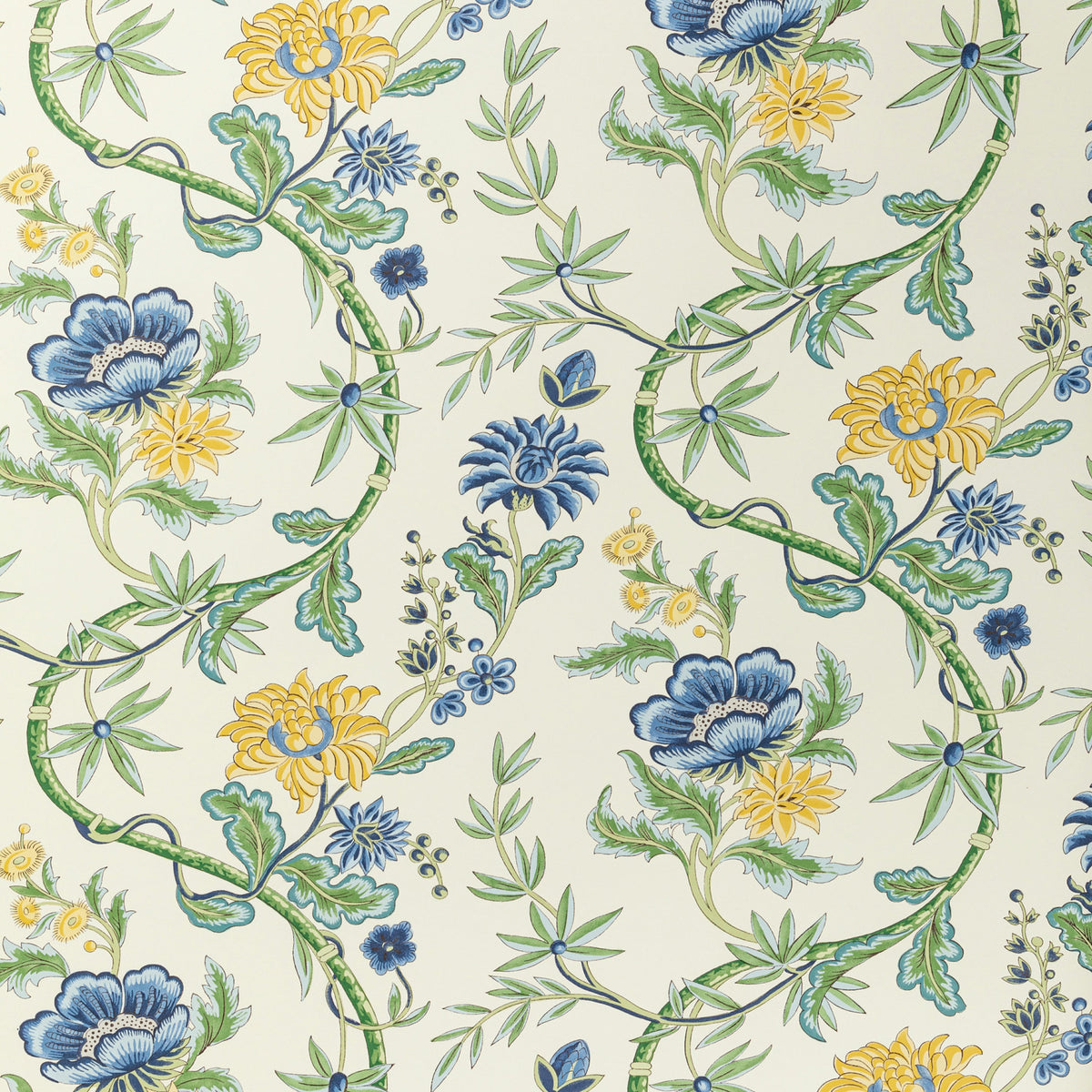Empress Garden Wallpaper, Delft – abc carpet & home
