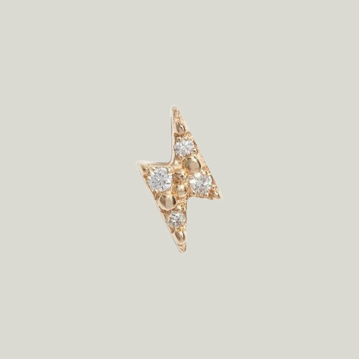 Aztec Celestial Pave Lightning Bolt Stud – abc carpet & home