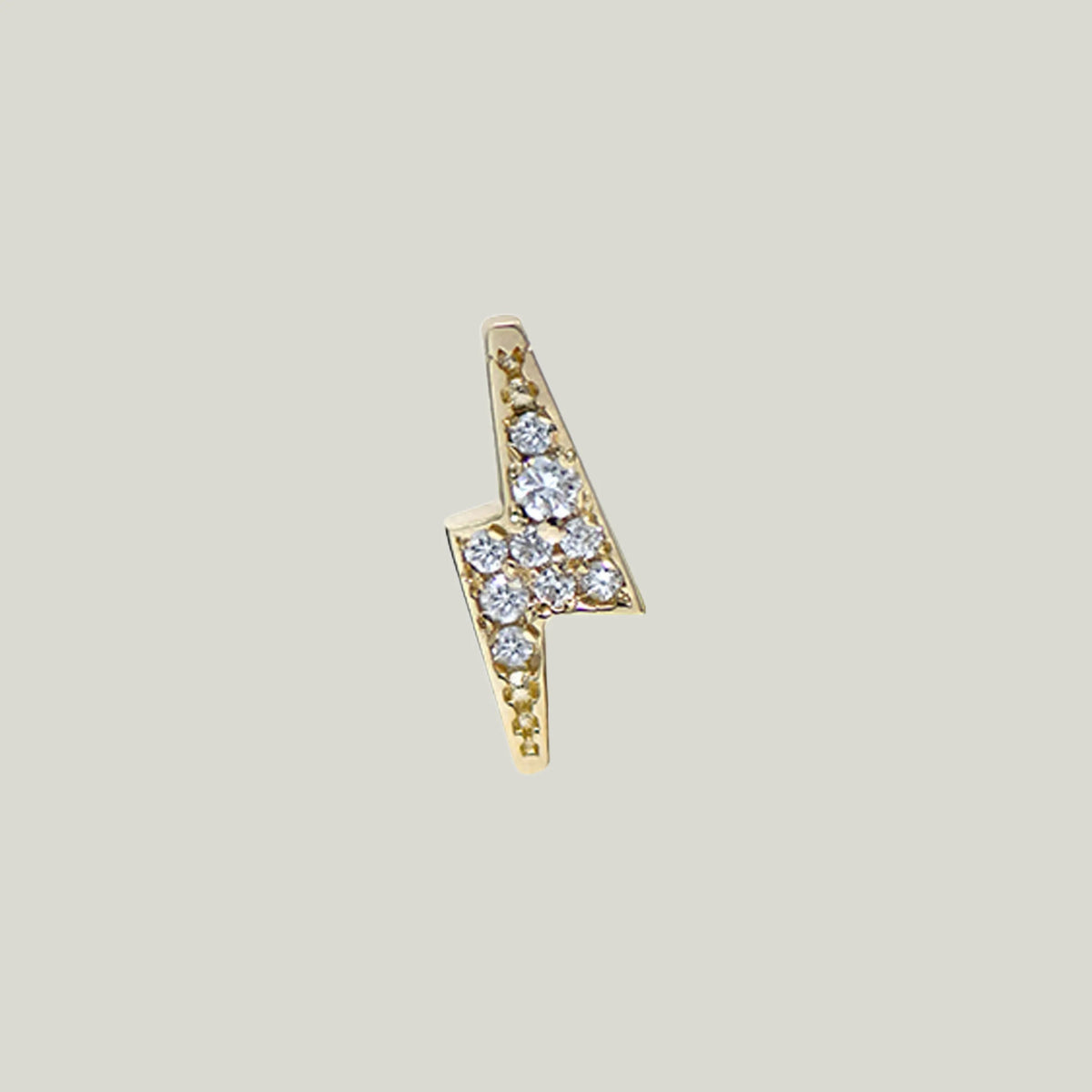 Aztec Lightning Bolt Diamond Stud Earrings – abc carpet & home