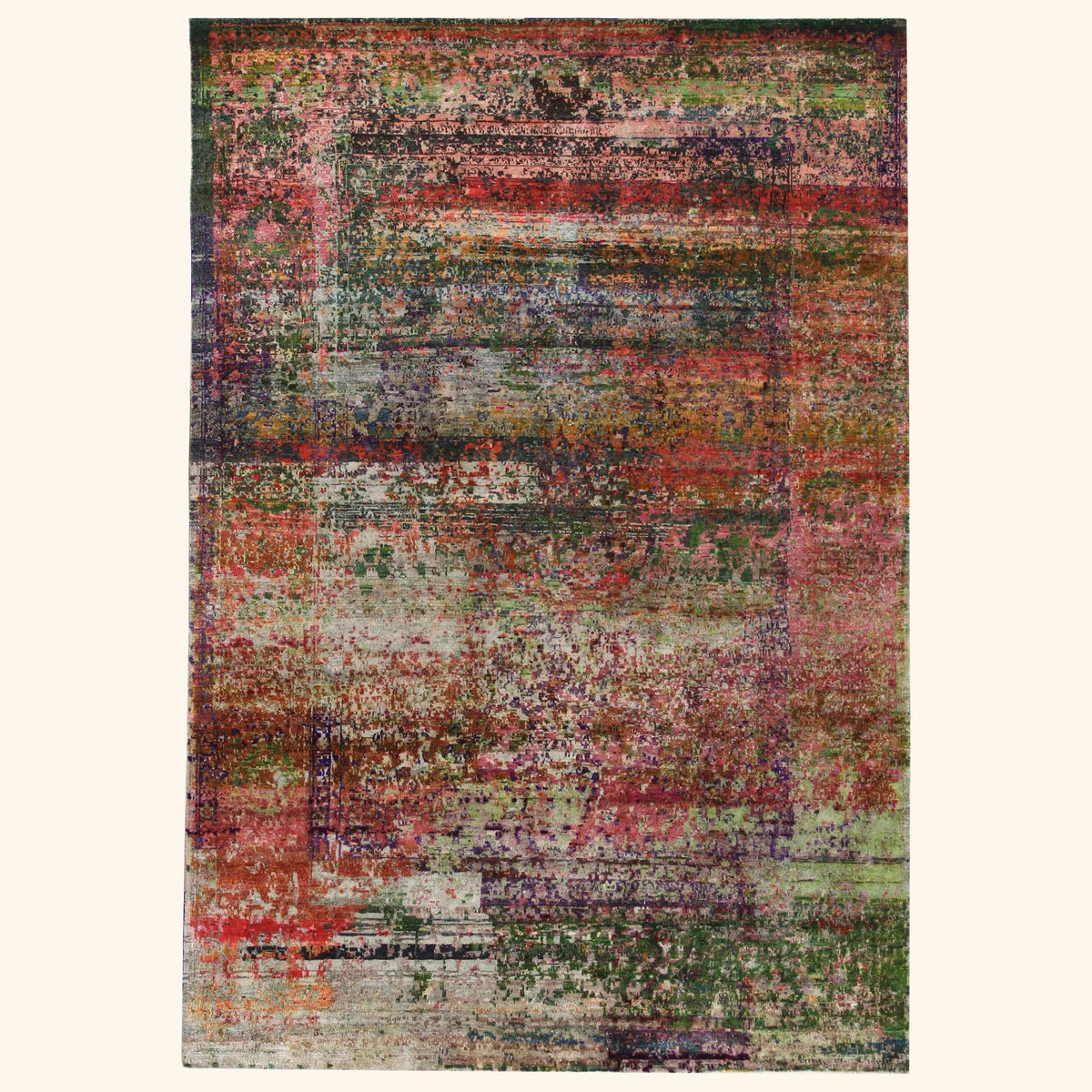 Multi Alchemy Transitional Silk Rug - 5'11" x 8'11" – abc carpet & home