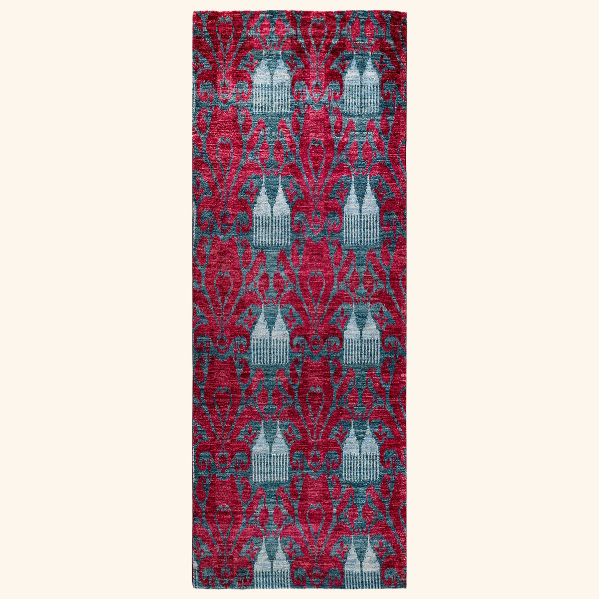 Red Traditional Wool Runner - 4' x 10' 4" – abc carpet & home