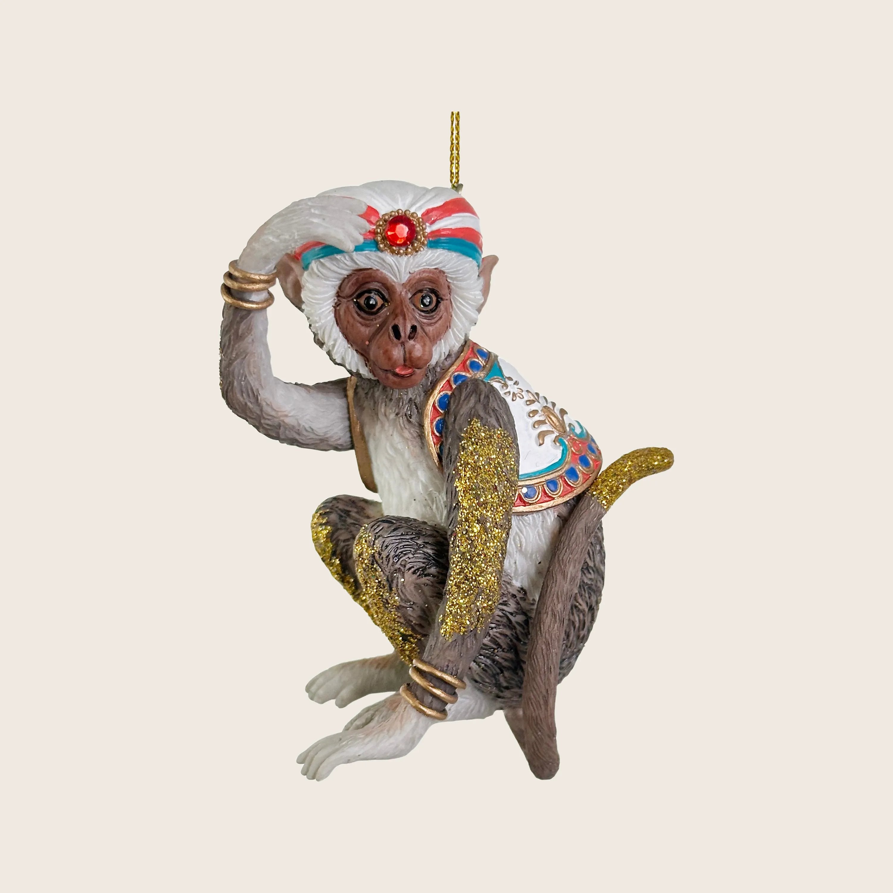 Monkey with Turban Ornament – abc carpet & home