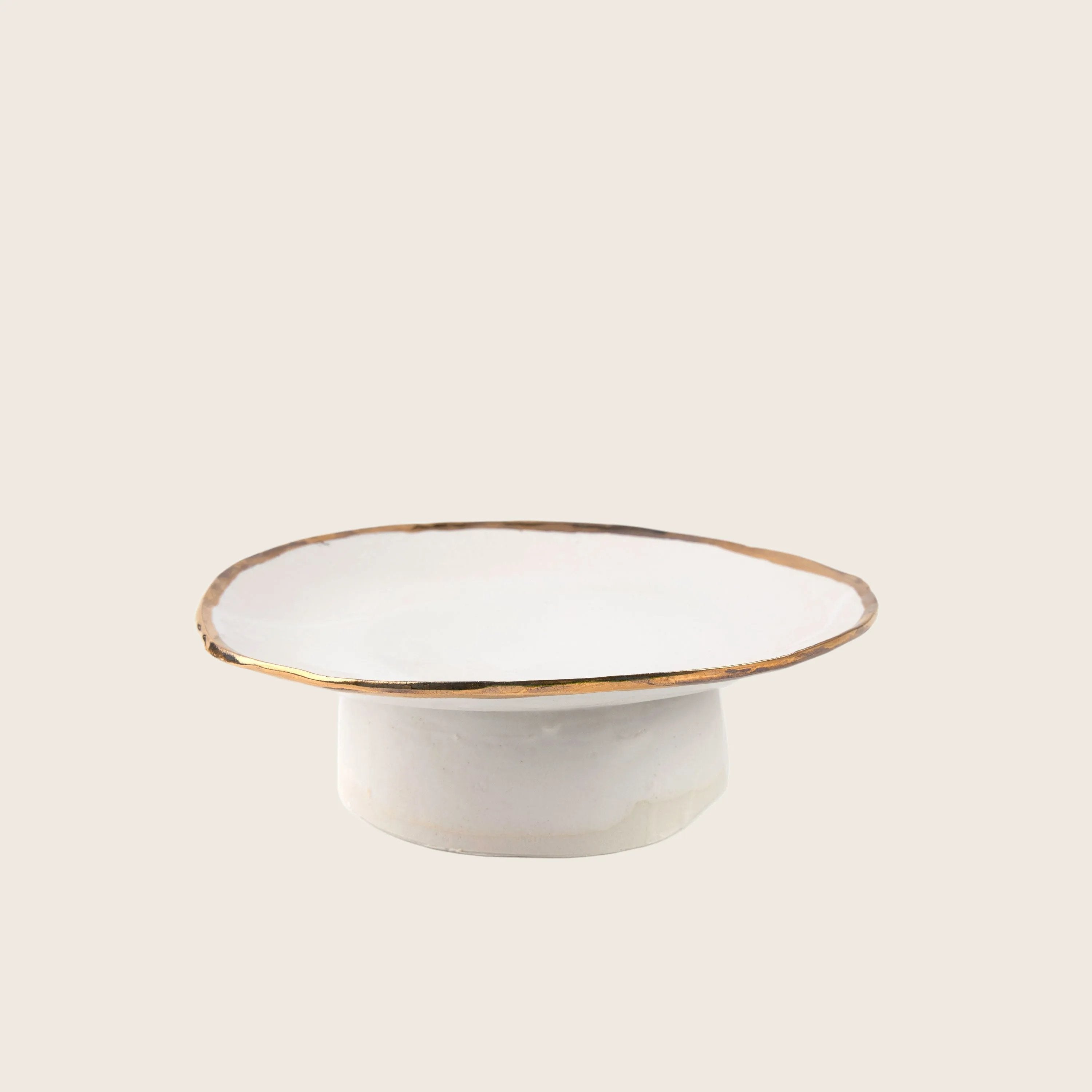 Pure Gold Cake Plate – abc carpet & home