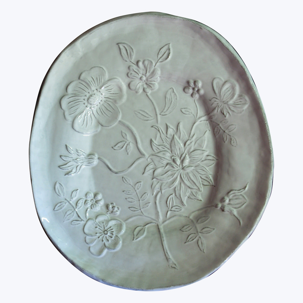 Nathalie Lete Large Bunch of Flowers Platter – abc carpet & home