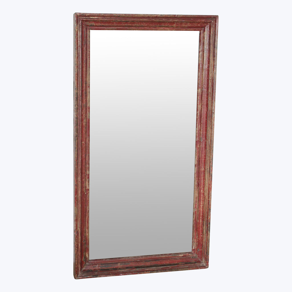 Vintage Pink-Painted Mirror – abc carpet & home