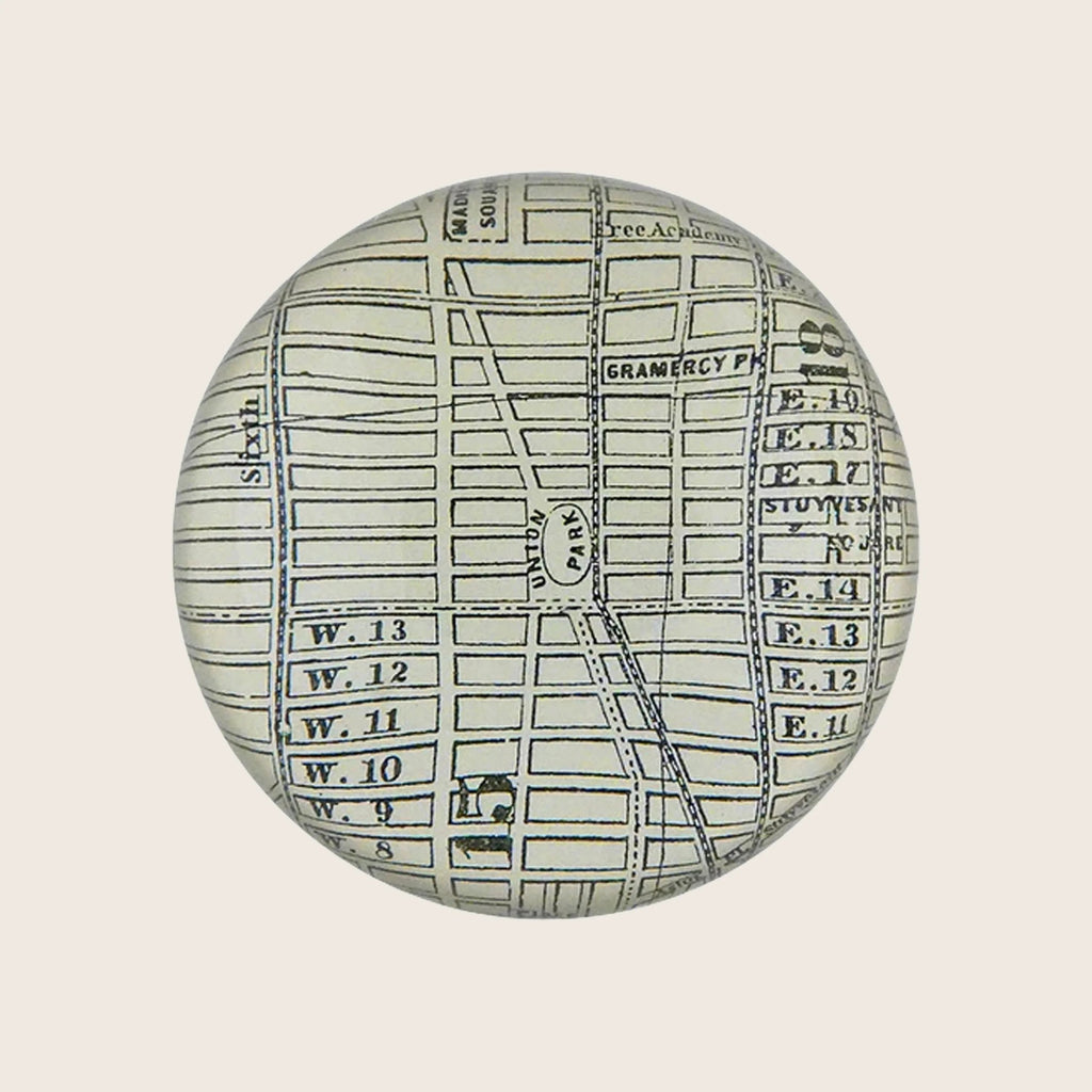 New York Map, Gramercy Park Paperweight – abc carpet & home