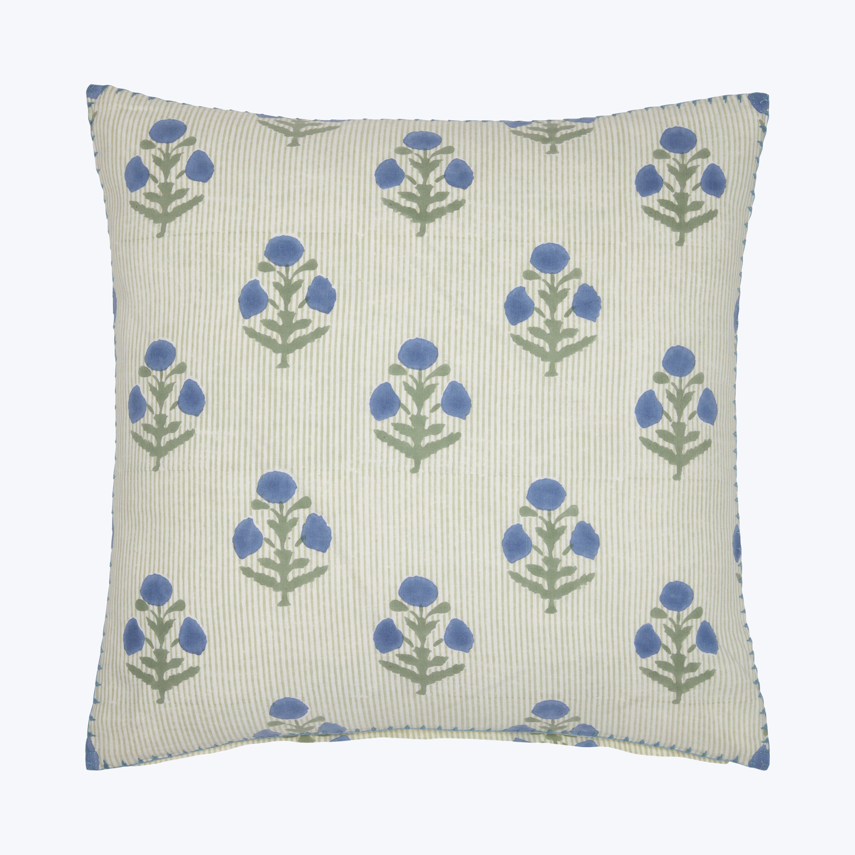 Lucy Azure Pillow – abc carpet & home