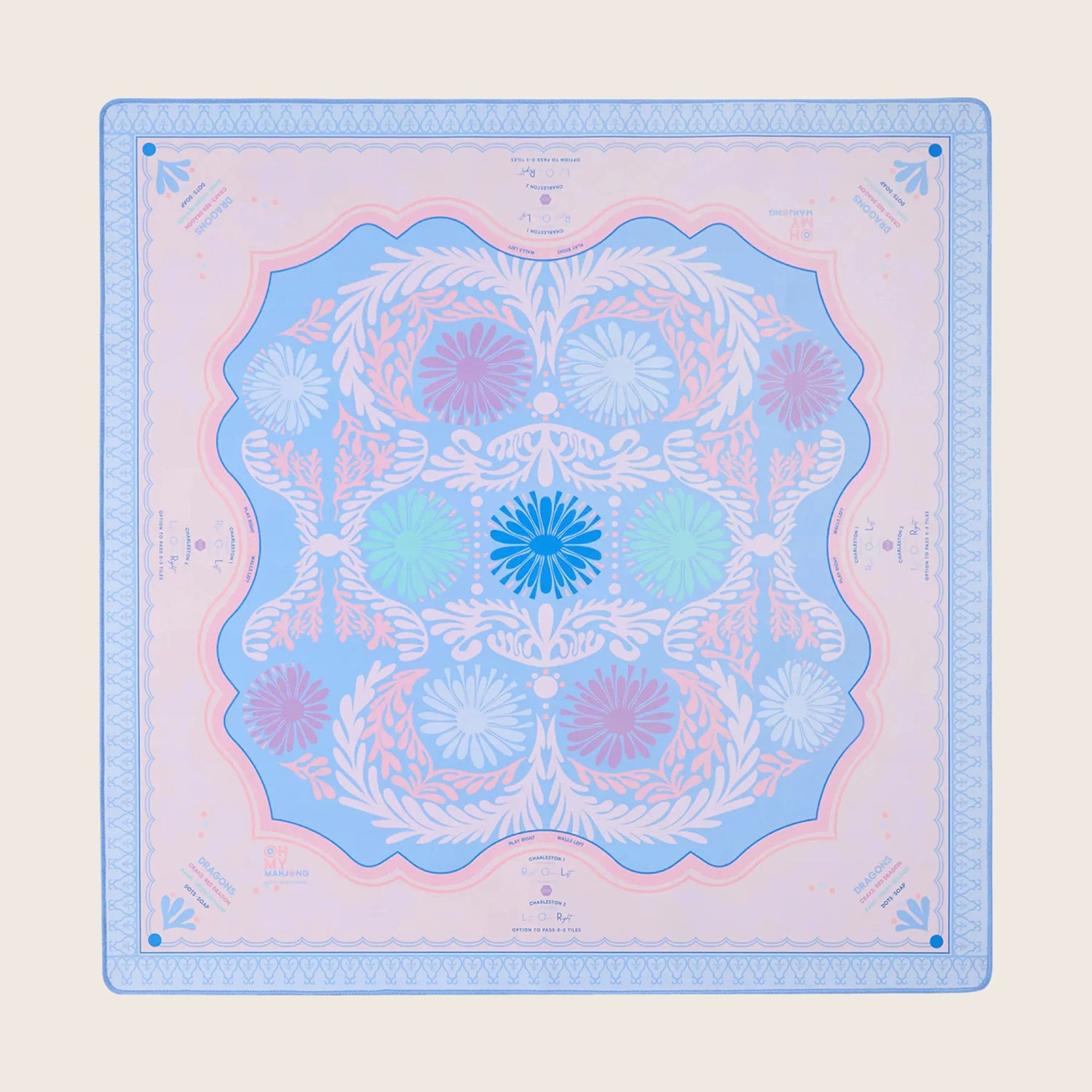 Peri-Twinkle Mahjong Mat – abc carpet & home