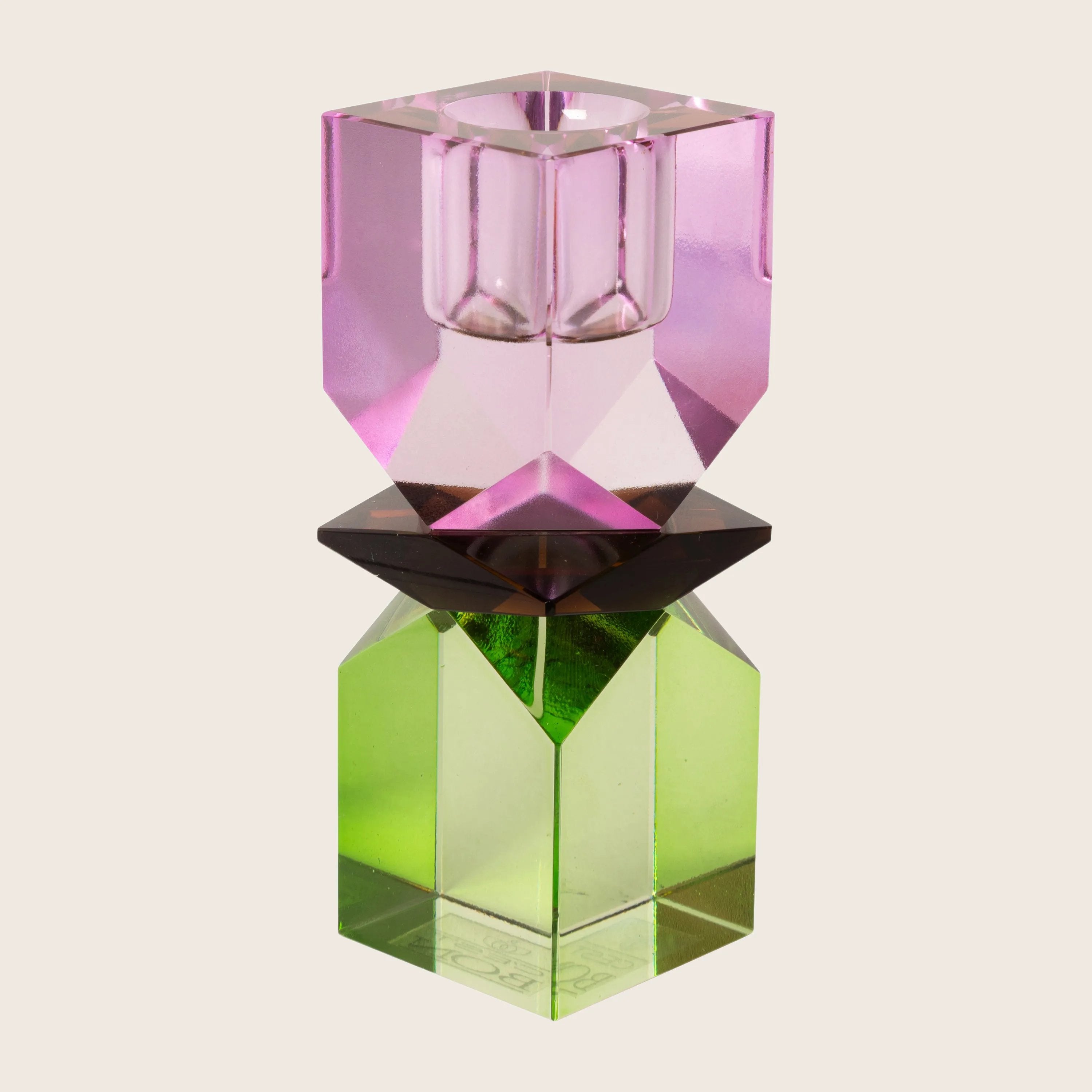 Hourglass Crystal Candle Holder – abc carpet & home